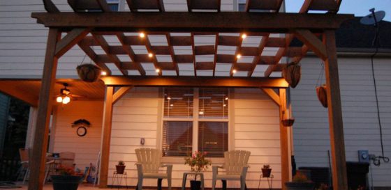 15 Brilliant Pergola Lighting Ideas to Light Up Your Outdoor Space ...