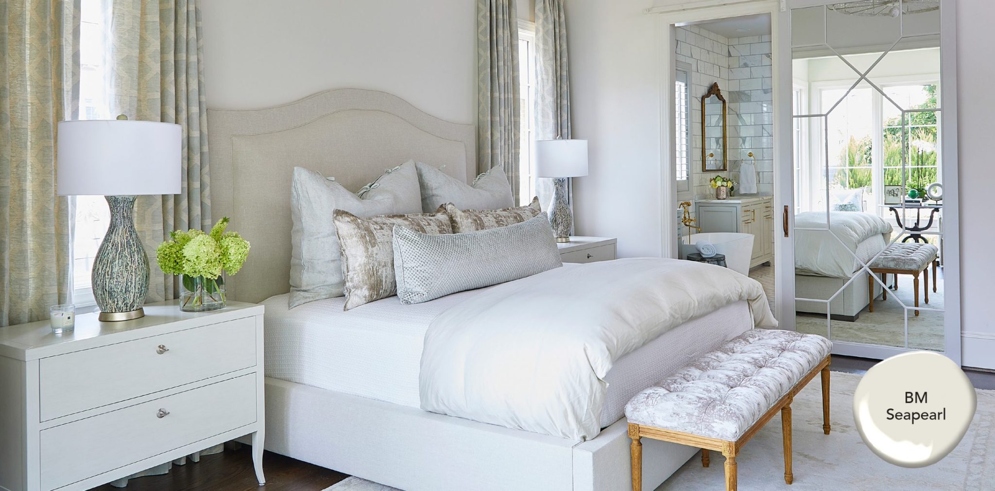 Benjamin Moore Seapearl Paint Color (OC-19): A Detailed Review ...