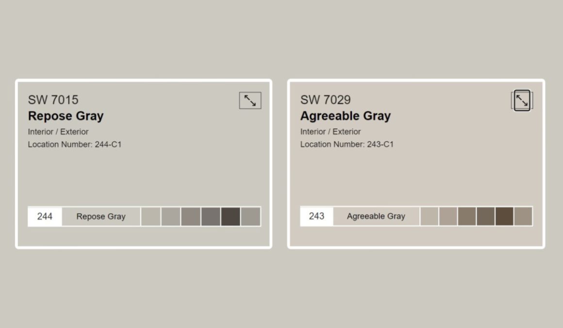 Agreeable Gray vs. Repose Gray: Everything You Need To Know - EdgeFurnish
