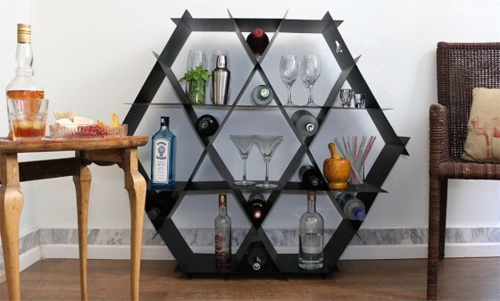 20 Unique Bar Shelf Ideas and 50 Home Bar Designs for Your Space ...