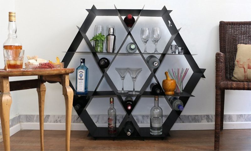 20 Unique Bar Shelf Ideas and 50 Home Bar Designs for Your Space ...