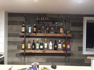 20 Unique Bar Shelf Ideas and 50 Home Bar Designs for Your Space ...