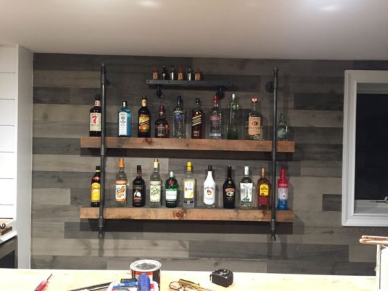 20 Unique Bar Shelf Ideas and 50 Home Bar Designs for Your Space ...