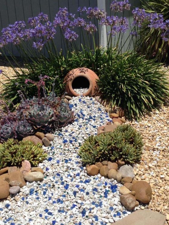 24 Stunning White Rock Garden Ideas for Your Front Yard - EdgeFurnish